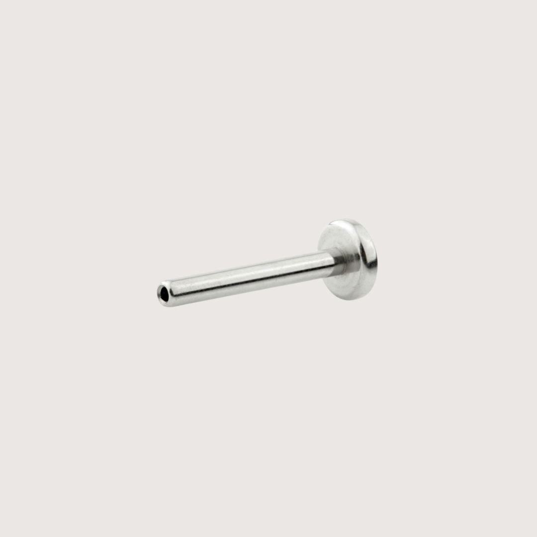 Treadless Bars Piercing Back Stems Implant Grade – arrowandstone